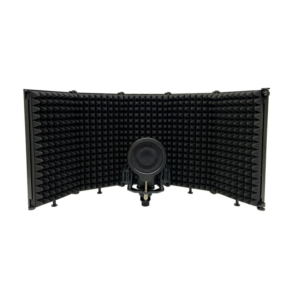 5 Panel Microphone Isolation Shield - Smart Nova